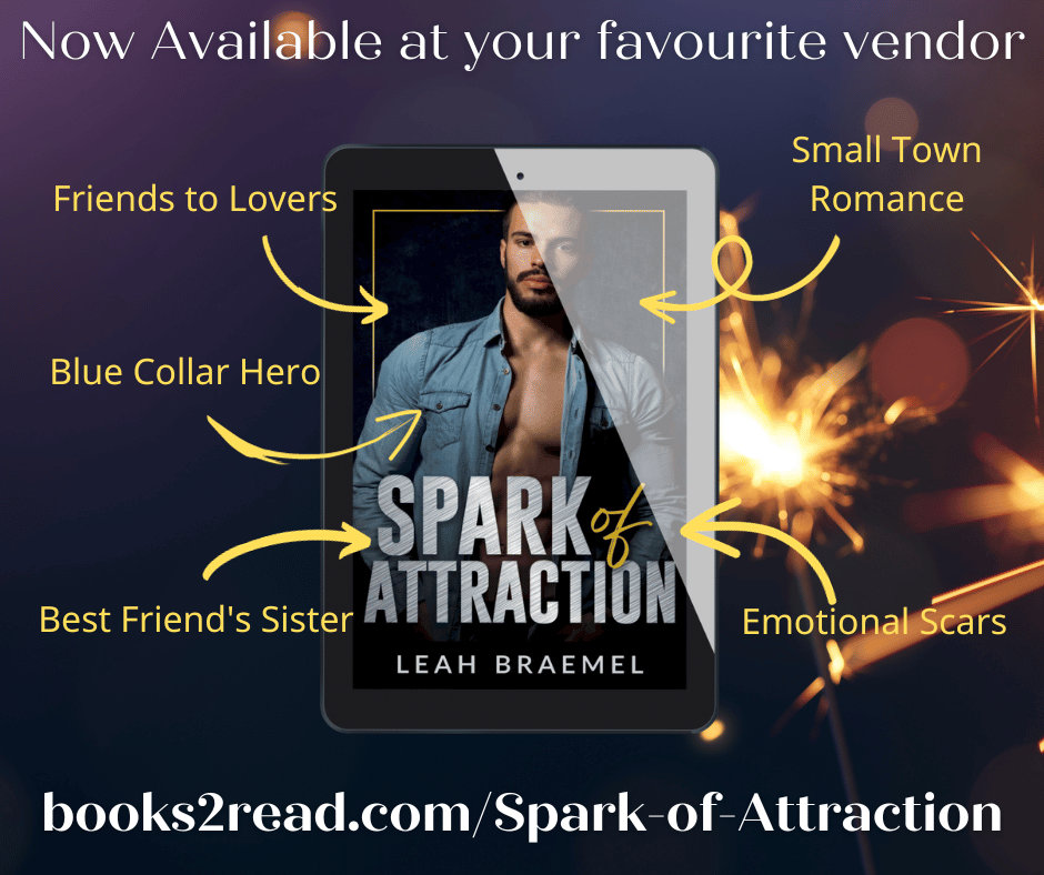 Spark of Attraction is now available at all your favourite vendors ...